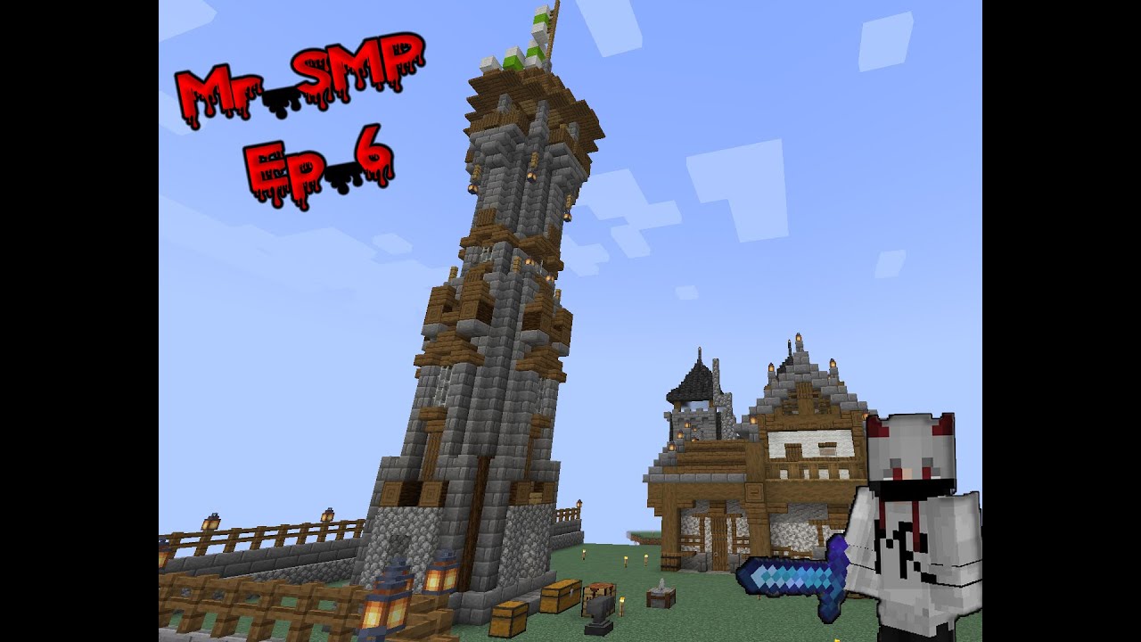 Making 3rd Tower And 2nd House In Mr SMP | Minecraft Gameplay#6 - YouTube