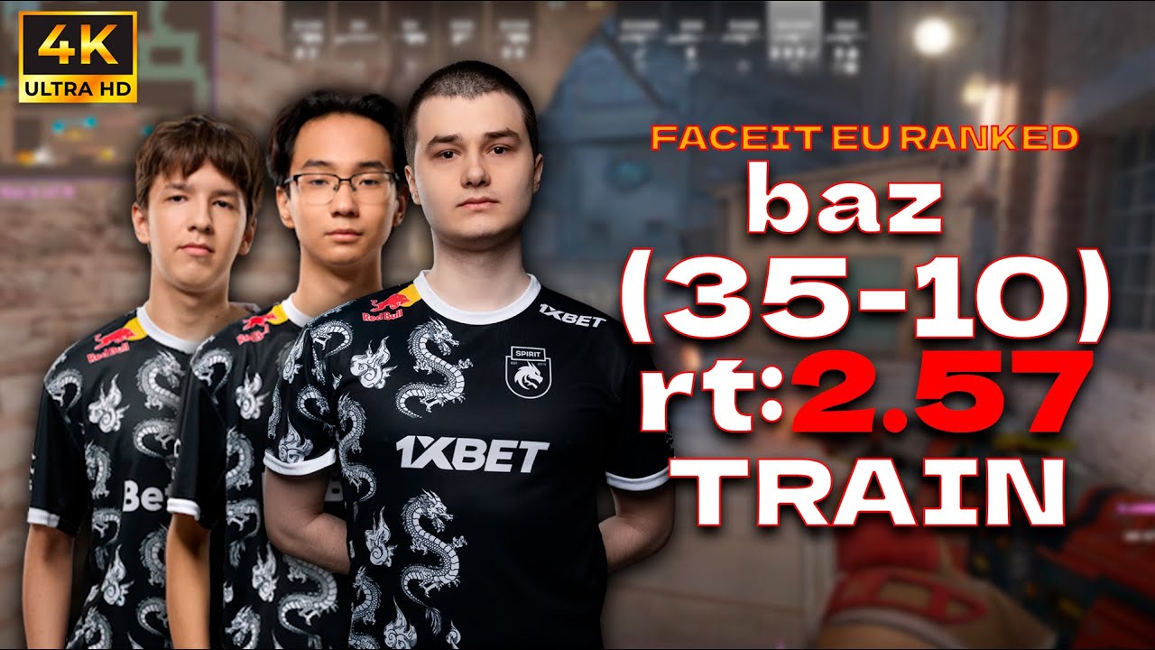 baz (35-10) rt:2.57 w/syph0/alkarenn vs 3000 ELO LOBBY l FACEIT EU ...