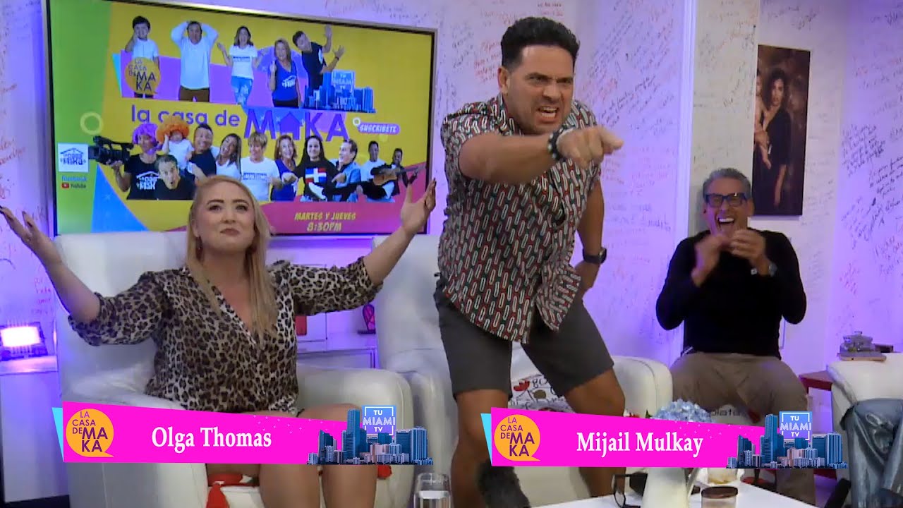 El actor Mijail Mulkay y la cantante Olga Thomas cuentan divertidas ...