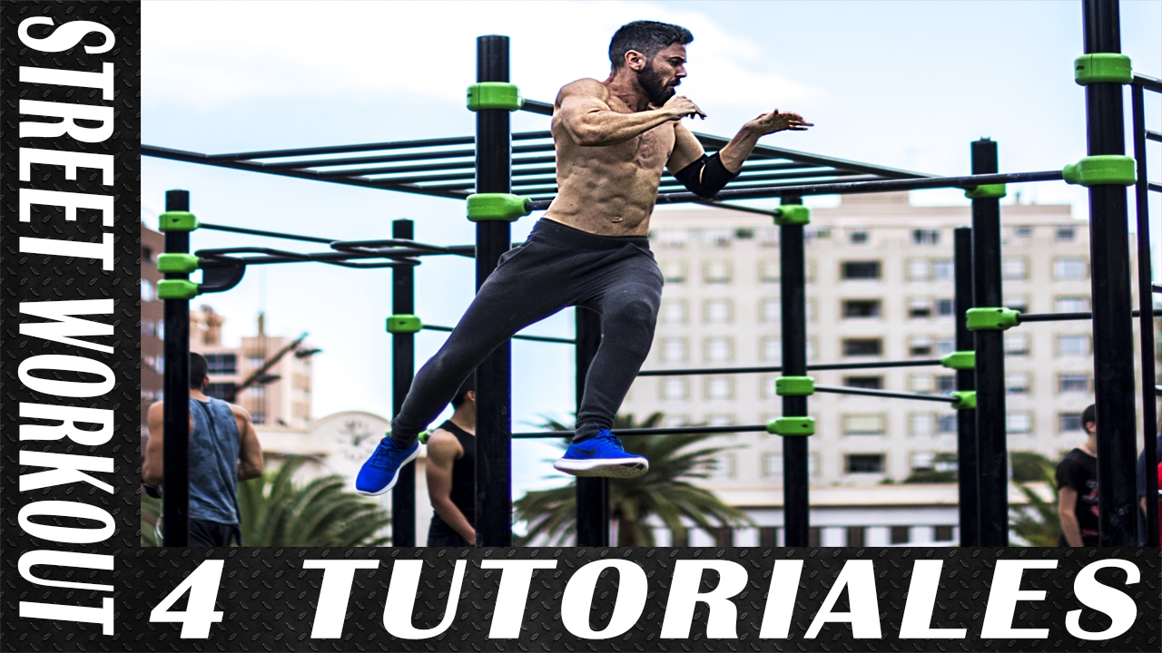 4 TUTORIALES: Dragon 360, Muscle up Olímpico, Olé pisando y 360 sentado ...