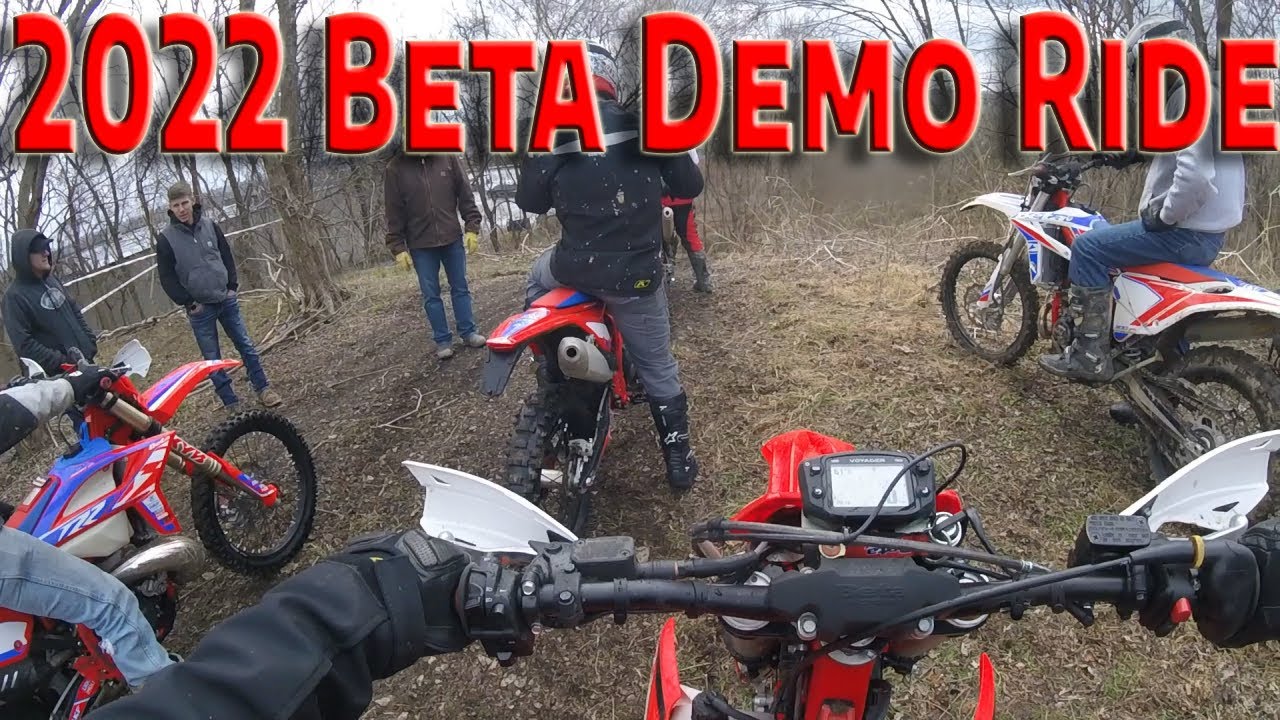 Beta Demo Ride: riding a 2022 390 RR-S for the first time - YouTube