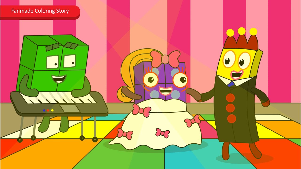 Numberblocks 8's New Year's Party! Can Everyone Handle the Beat? - YouTube