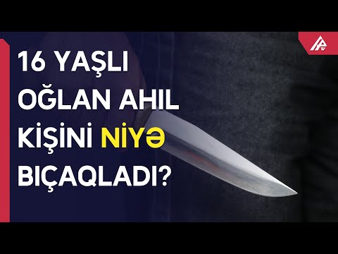 Göyçayda 16 yaşlı oğlan 53 yaşlı kişini bıçaqlayaraq öldürüb