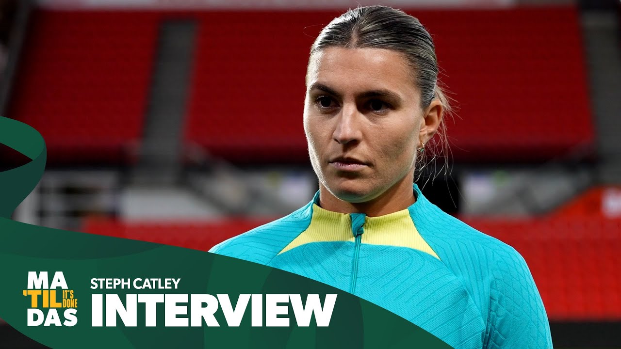 🎤 Hear from Steph Catley after our first training session in Adelaide ...