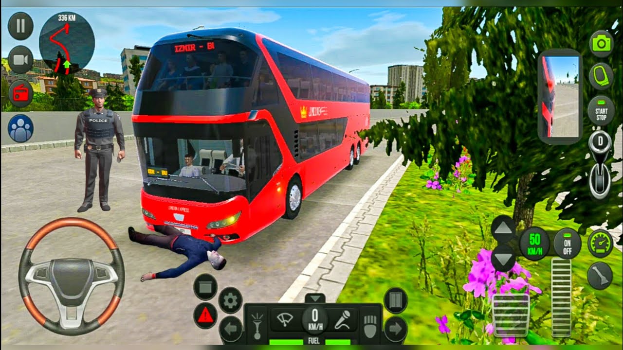 Bus Simulator : Ultimate - Gameplay - Neoplan Skyliner 2020 Bus Drive ...