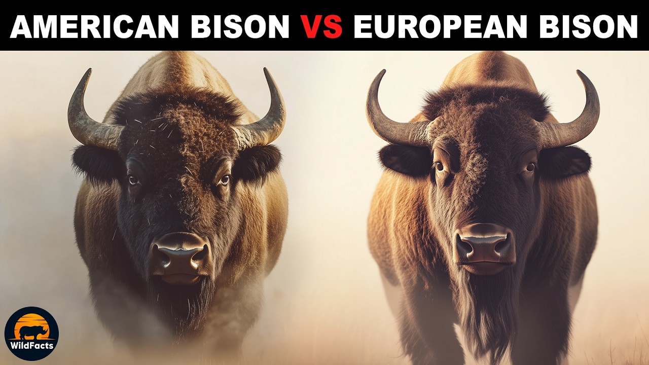 What Is The Difference Between American Bison And European Bison? - YouTube