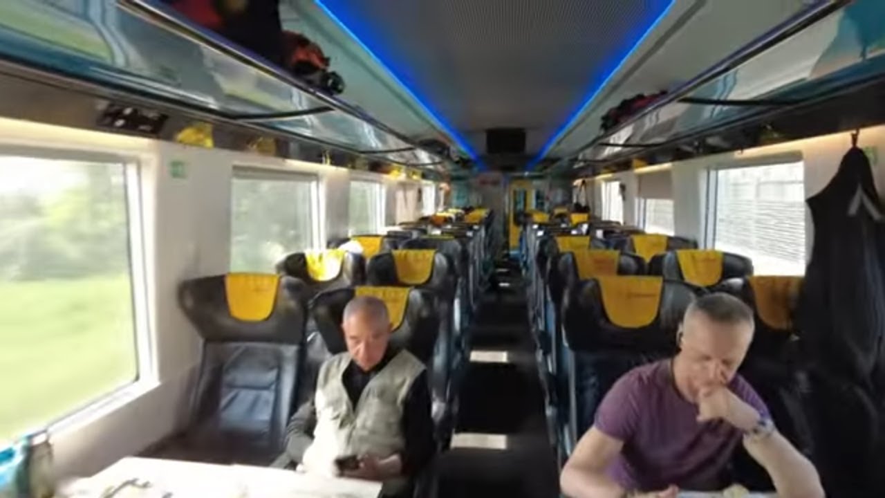 BUDAPEST To VIENNA Train Business Class RegioJet Worth It ? - YouTube