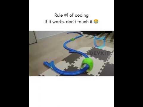 Rule #1 of Coding: If It Works, Don’t Touch It - YouTube