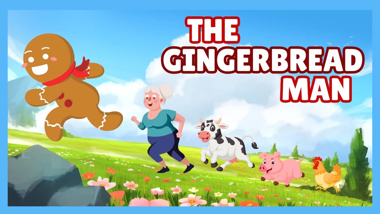The Gingerbread Man | Kids Story in English | Bedtime Stories ...