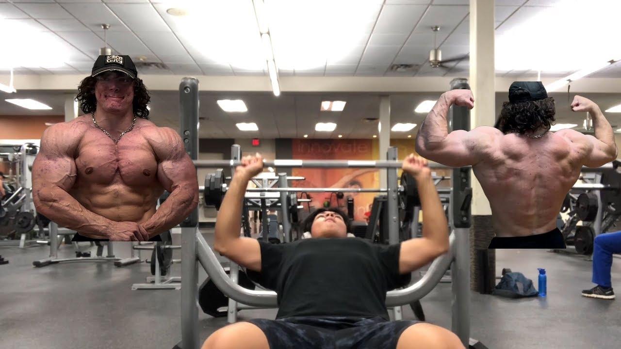 Sam Sulek Chest and Back Workout!! - YouTube