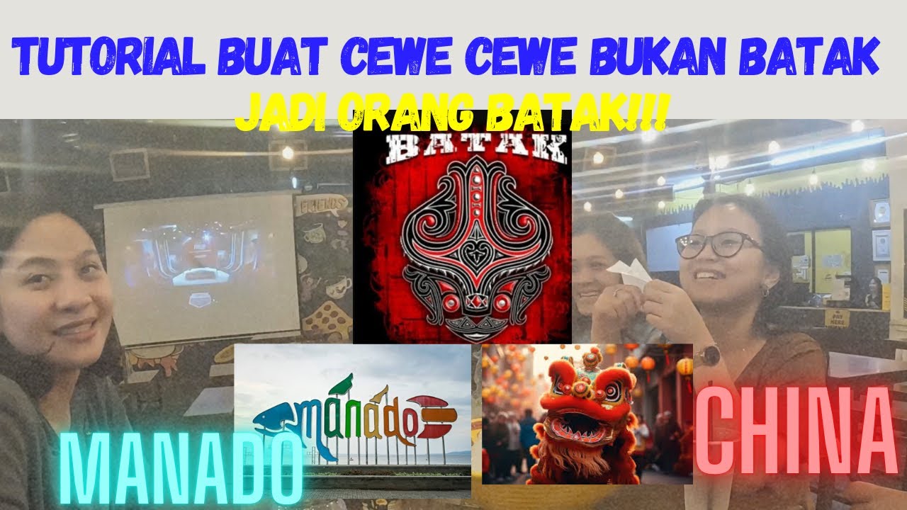 TUTORIAL CARA BIKIN CEWE CEWE BUKAN BATAK, JADI ORANG BATAK!!! - YouTube