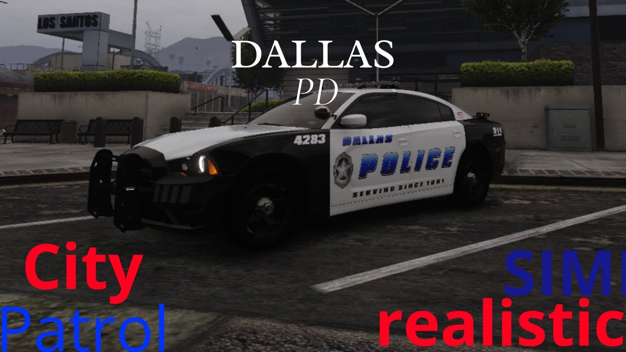 Intense Dallas Police Charger Patrol | GTA 5 LSPDFR Gameplay - YouTube