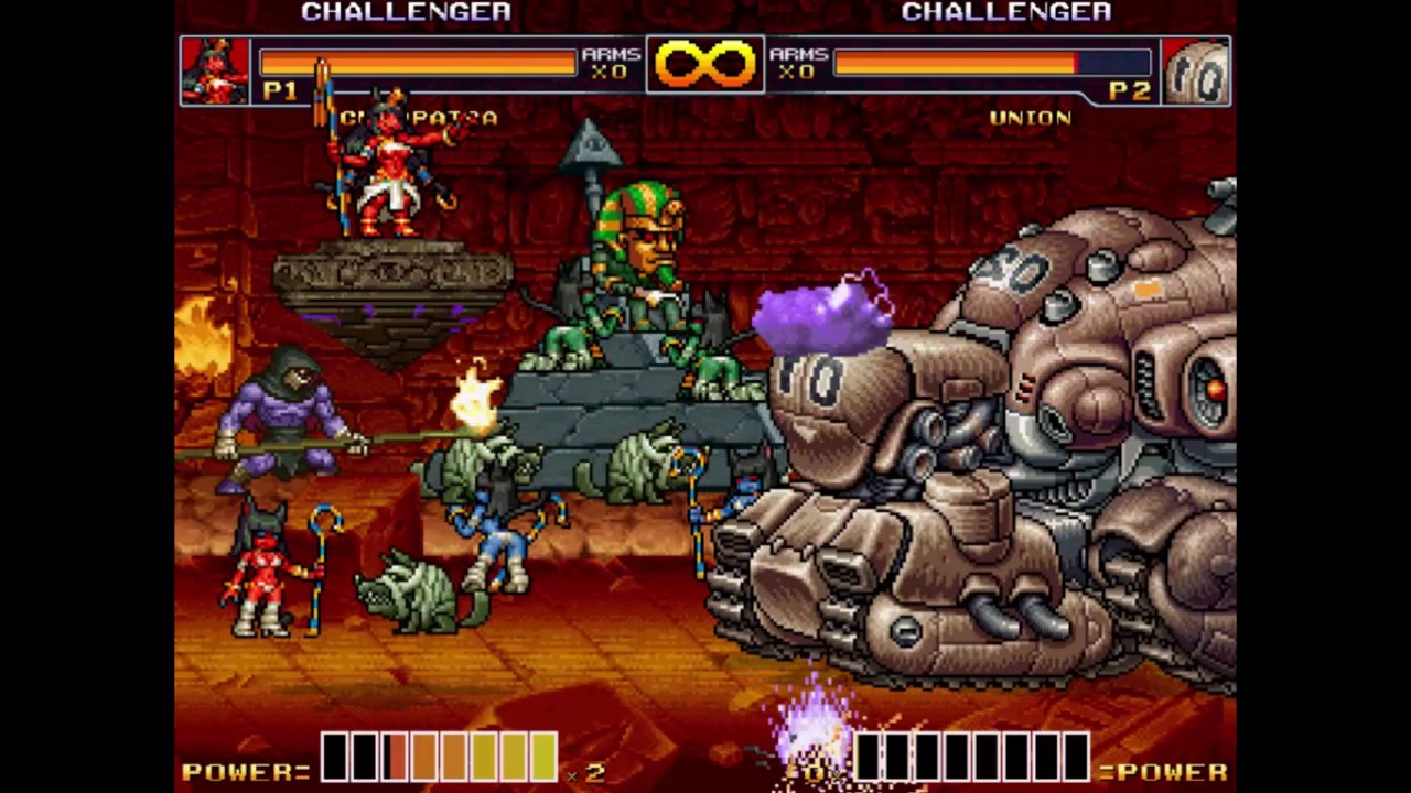 [MUGEN CHAR] Cleopatra And Abigail |Metal Slug - YouTube