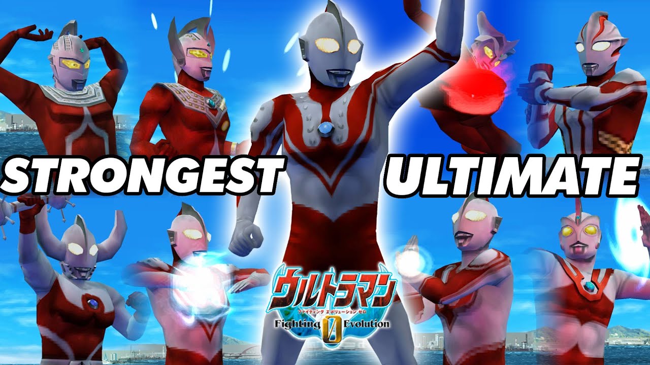 ULTRAMAN FIGHTING EVOLUTION 0 STRONGEST ULTIMATE ULTRA ATTACK! ULTI ...