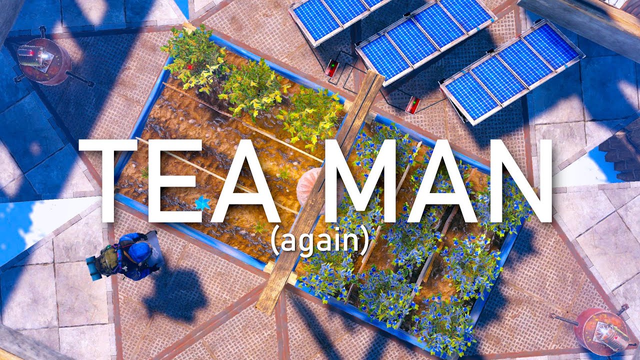 I've made a little tea farm on top of my snow bunker / Rust #3 - YouTube