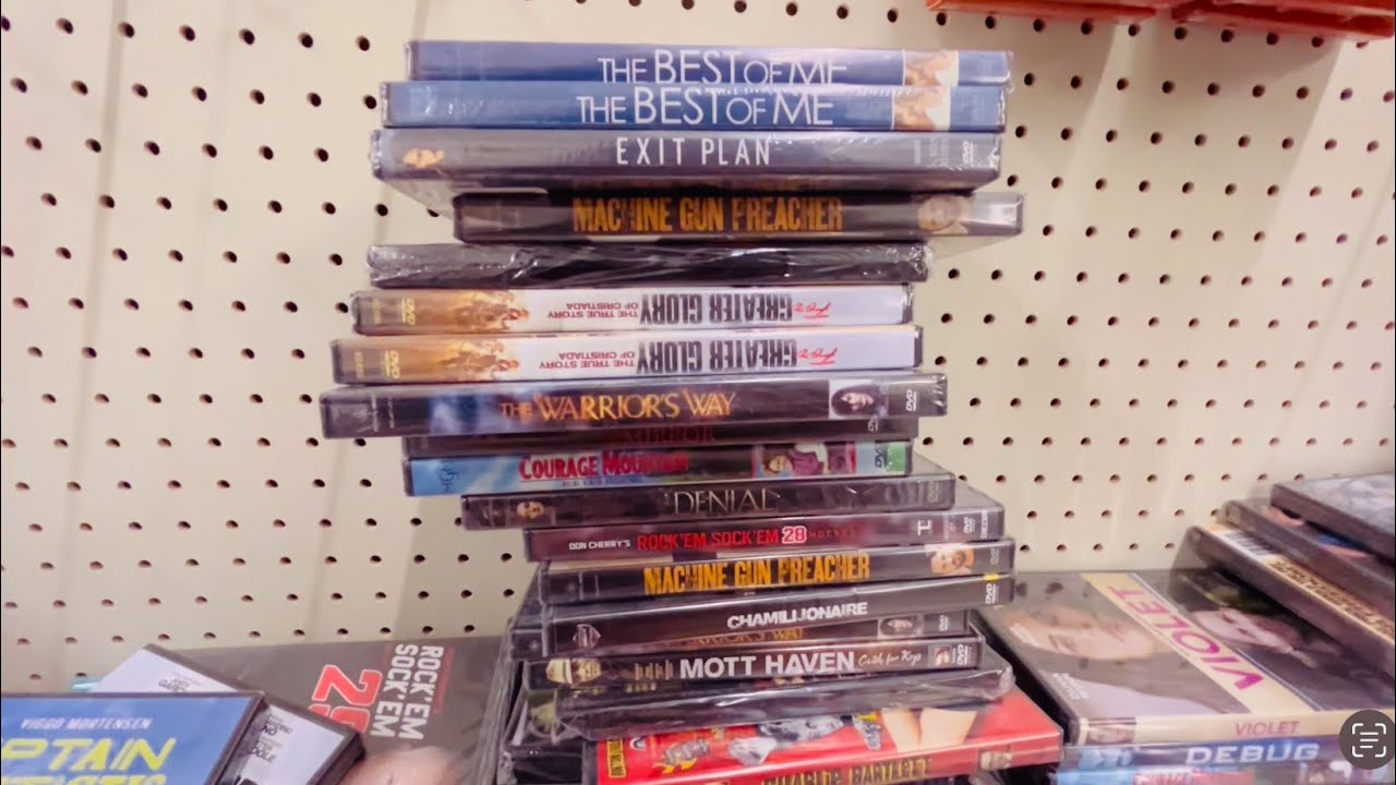 DVD hunt in Dollar Tree $1.25‼️movies - YouTube