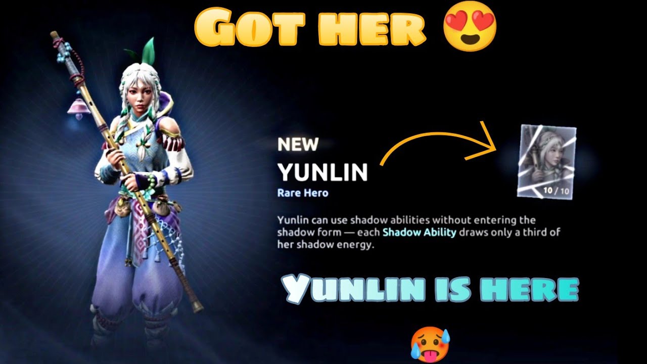Finally Got her 😍 in just ____ spins! | Yunlin |Shadow fight arena ...