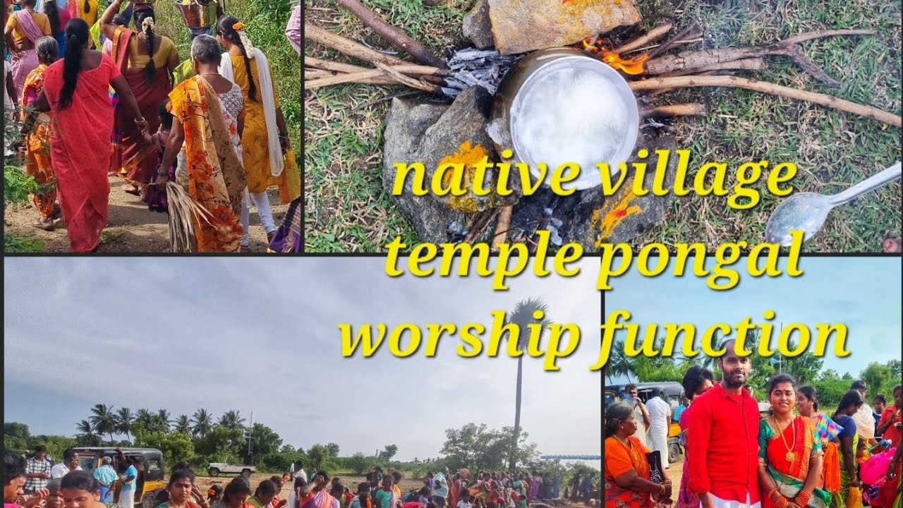 Temple function in native village.. kallakurichi district. - YouTube