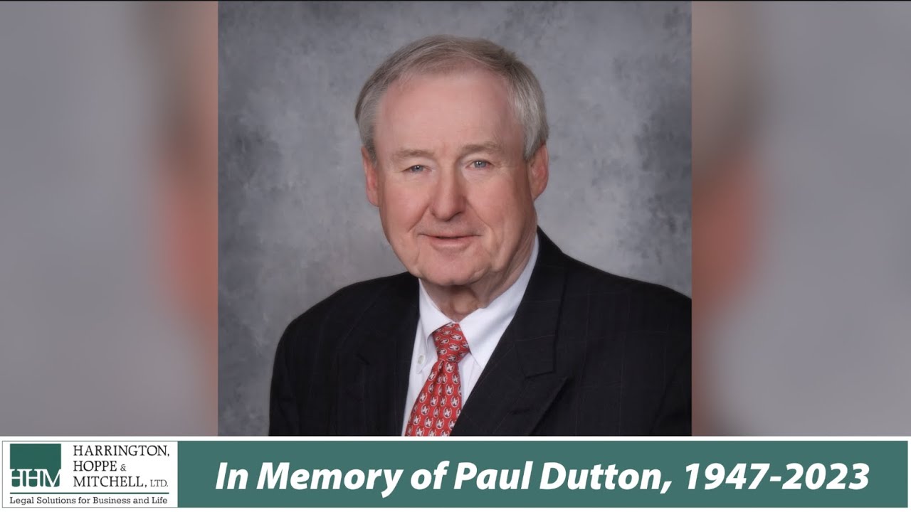 HHM Remembers Paul Dutton - YouTube