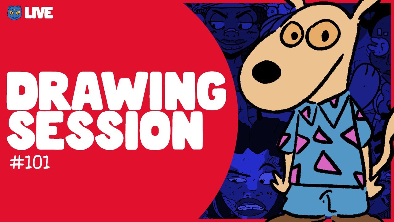 🔴 Drawing 90s Cartoons From Memory! // Live Drawing Session #101 - YouTube