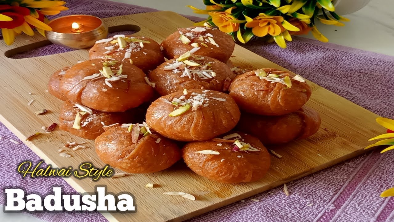 Halwai Style Perfect Badusha | How to Make Balushahi Recipe | Diwali ...