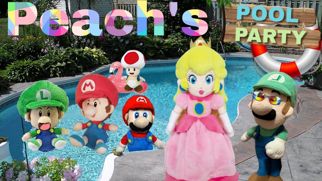 Peach's Pool Party! :Super Mario Lightning - YouTube