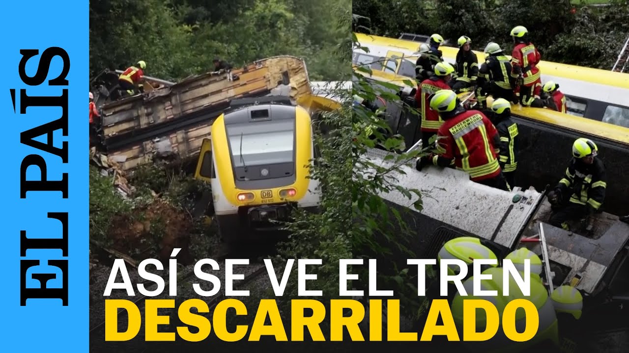 ACCIDENTE DE TREN en Alemania: descarrilamiento deja muertos y heridos ...