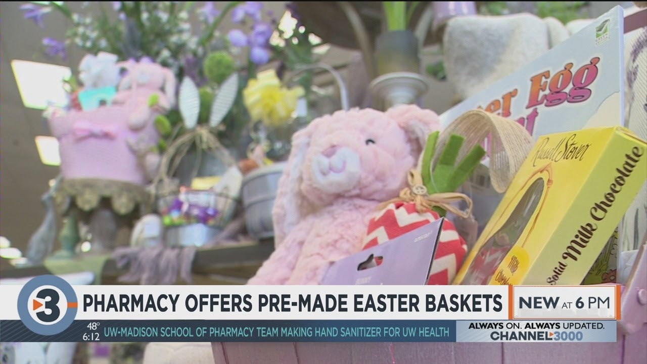 Pharmacy offers pre-made Easter baskets - YouTube