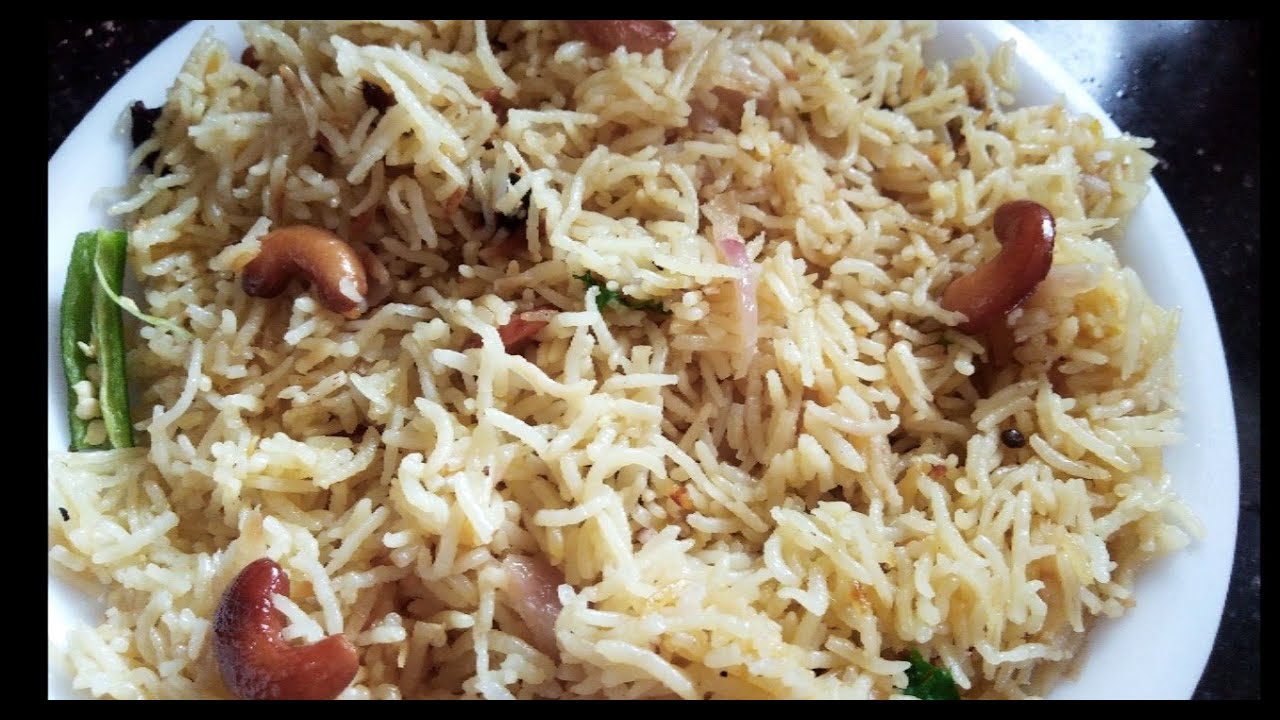 Simple Ghee Rice Recipe In Kannada at Cassandra Wasinger blog