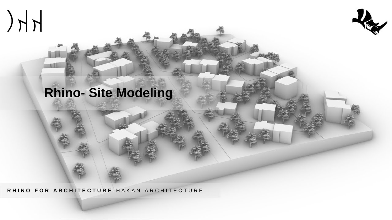 Rhino Site Modeling From 2d Cad Drawings - YouTube