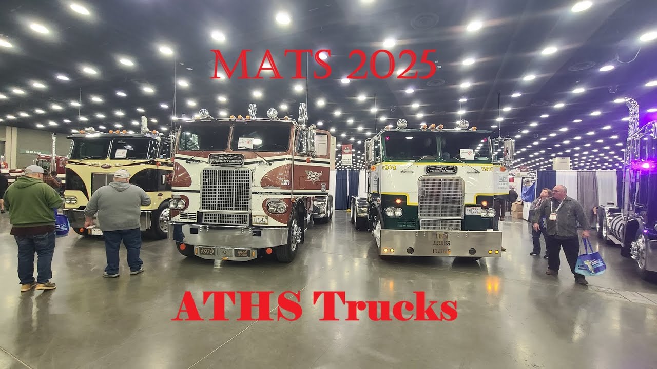 ATHS trucks MATS 2025, Classic Antique trucks at Mid-America Trucking ...