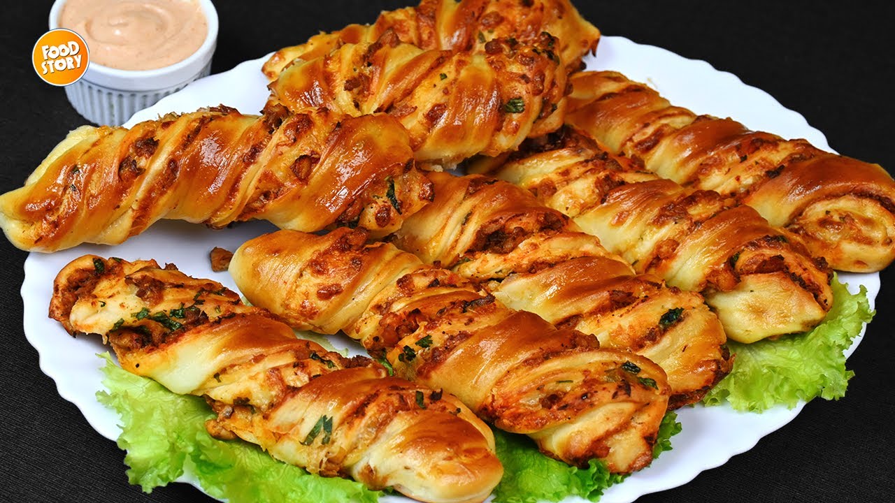 Chicken Cheese Twister,Pizza Twister Recipe,Ramadan recipes for iftar ...