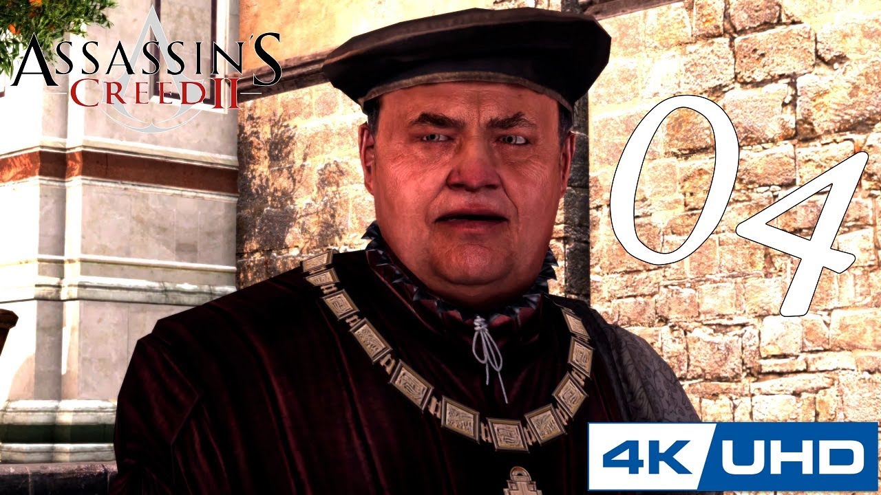 [4K] Assassin's Creed II - Playthrough - Part 4 - UBERTO (PS5) - YouTube