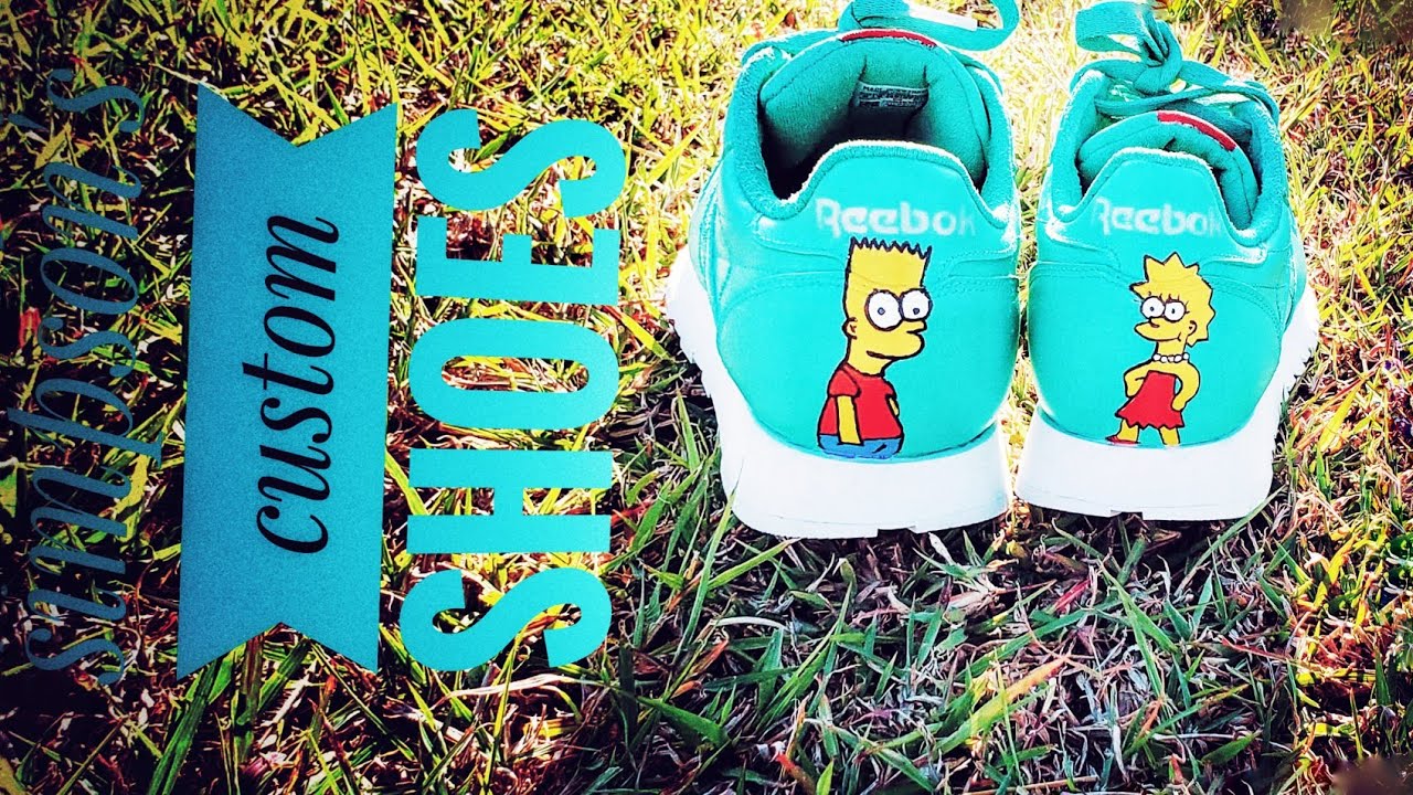 Customize sneakers -Reebok Classic - YouTube