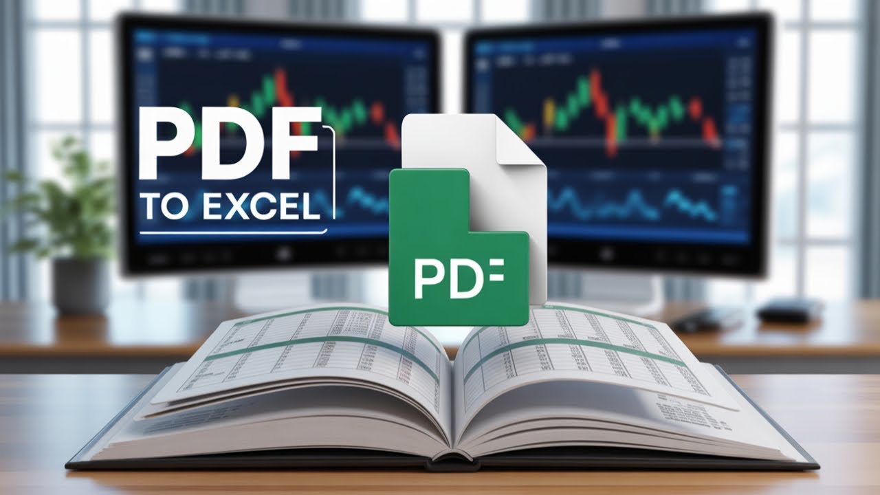 How to Get PDF Data Into Excel Super Fast! - YouTube