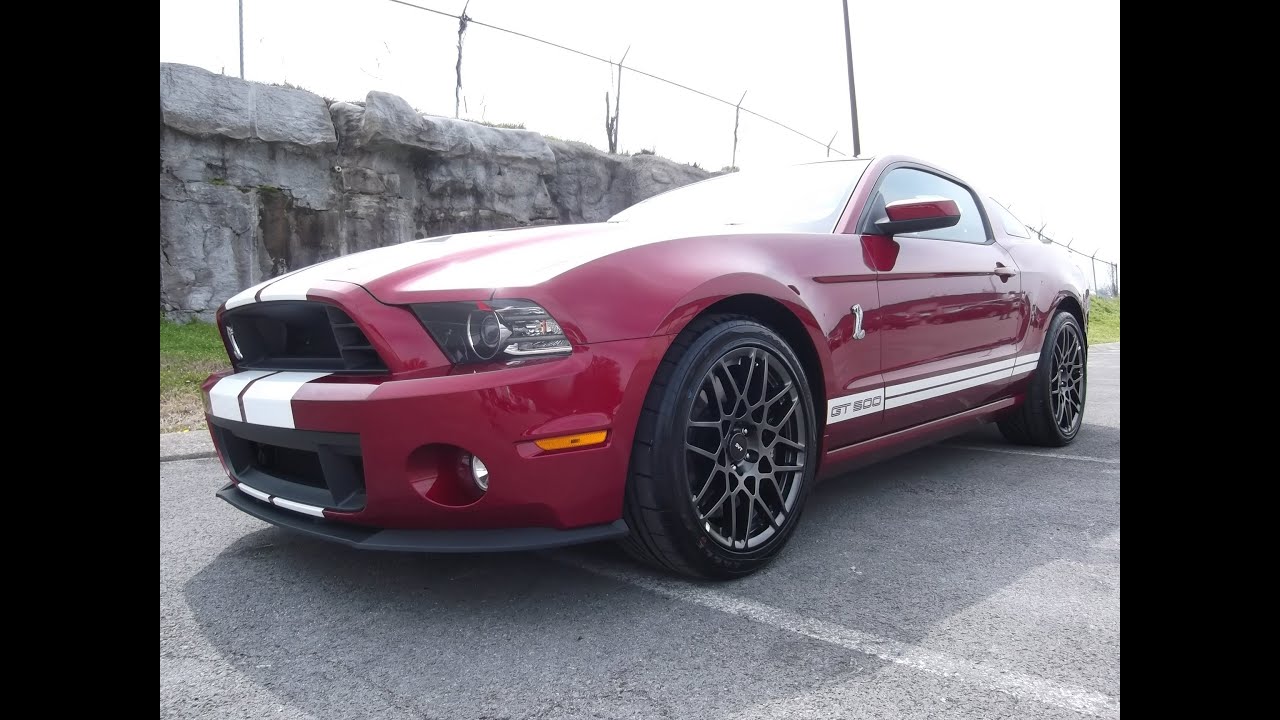 SOLD!! 2014 SHELBY GT500 COUPE RUBY RED METALLIC 662HP 5.8L SVT TRACK ...