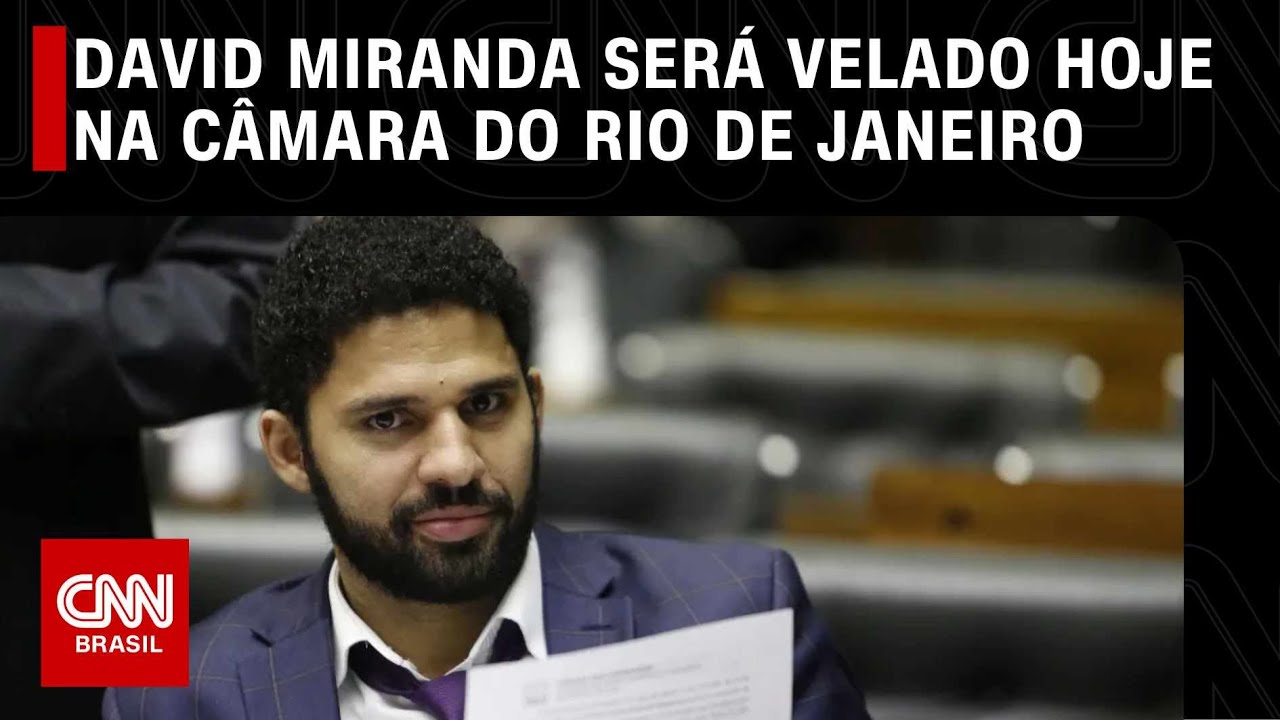 David Miranda será velado hoje na Câmara do Rio de Janeiro | LIVE CNN - YouTube