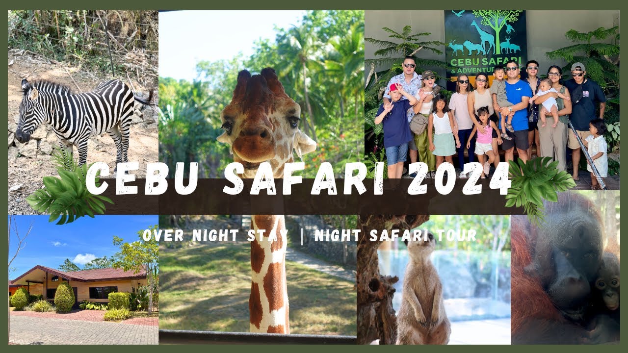 CEBU SAFARI 2024 | OVERNIGHT CABIN TOUR | NIGHT SAFARI TOUR | ItsMariah ...