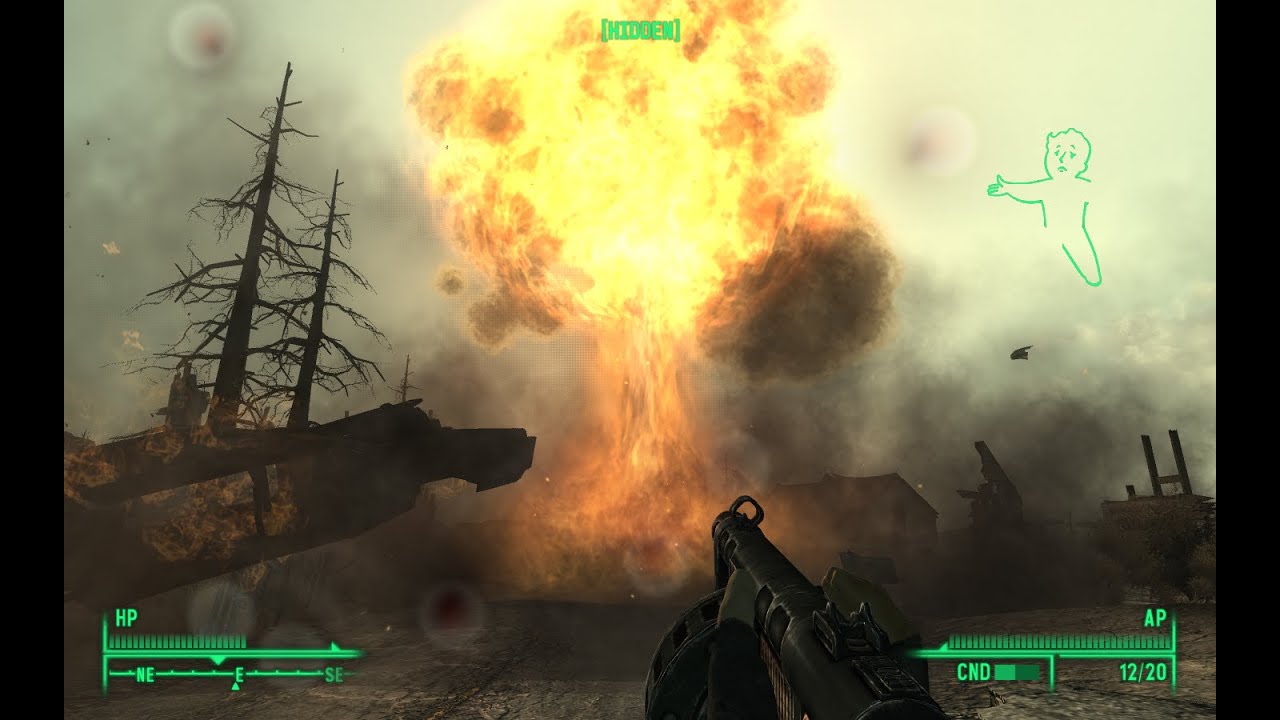 So Many Explosion | Fallout 3 Ep.#7 - YouTube