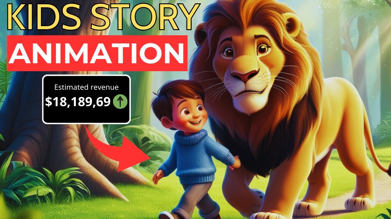 Earn $700Day🤑 By creating kids Animation story video with FREE AI tools ...