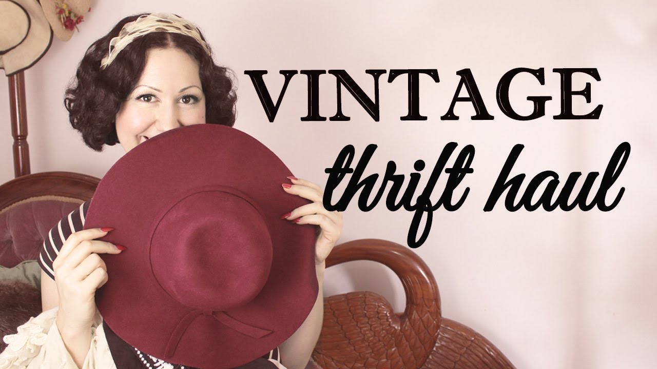 $4 Vintage Thrift Haul - Lots of items for refashioning and turning ...