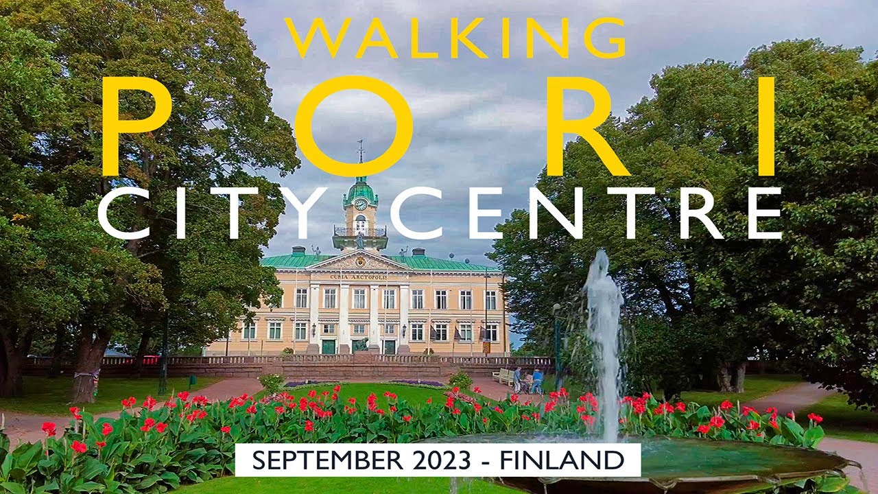 Pori City Centre Walk, September 2023, Finland [4K] #slowtv - YouTube