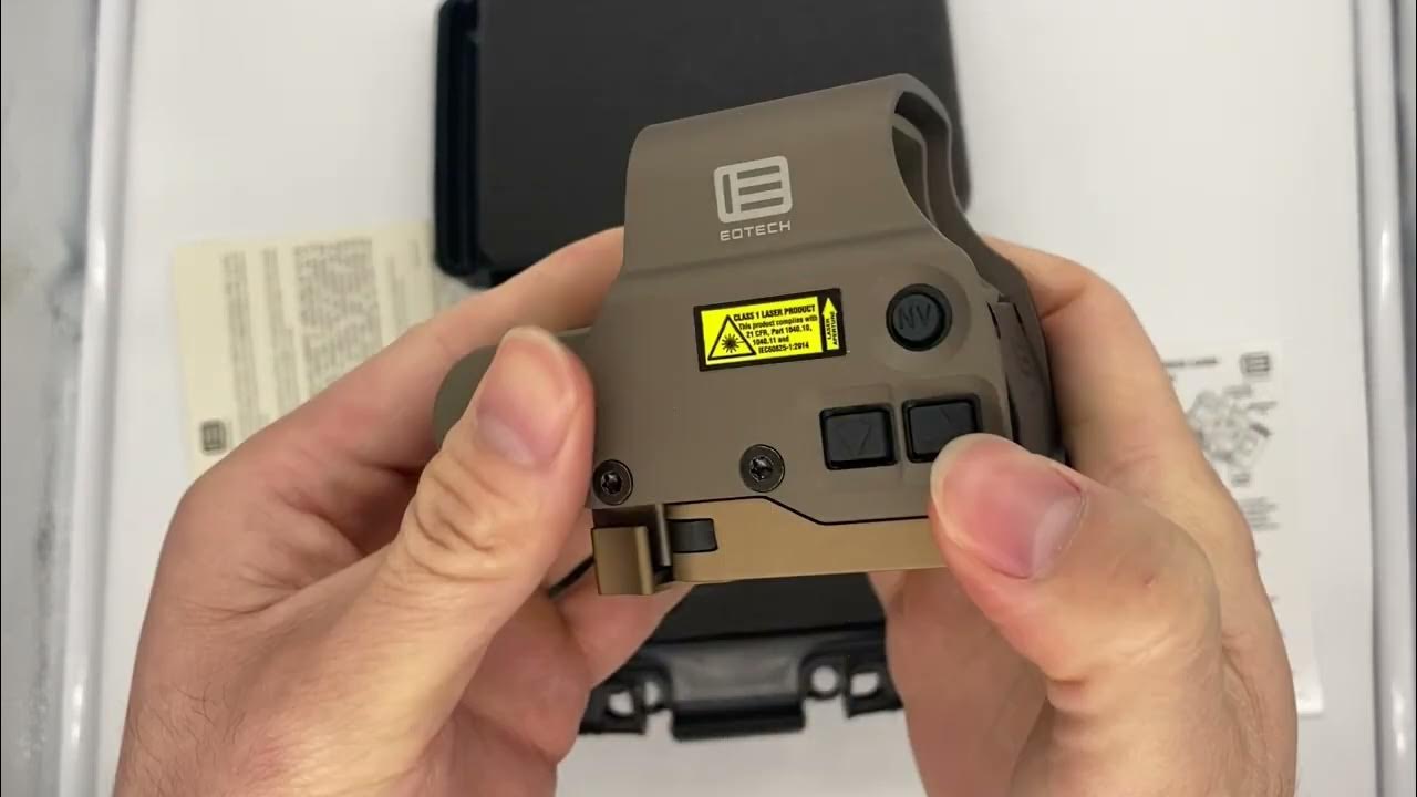Eotech holographic sight EXPS3 Unboxing Tan - YouTube