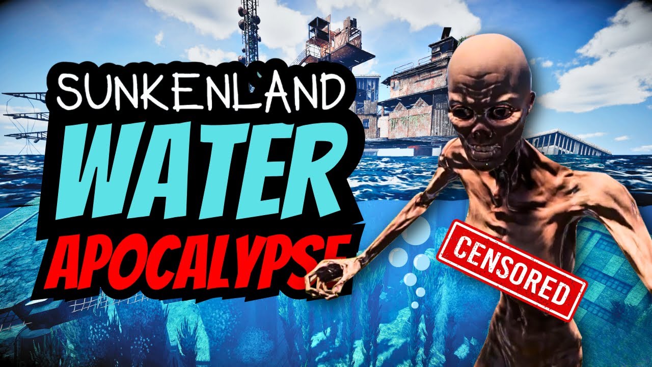 This New WATERWORLD Survival Game With ZOMBIES Is Amazing! | Sunkenland ...