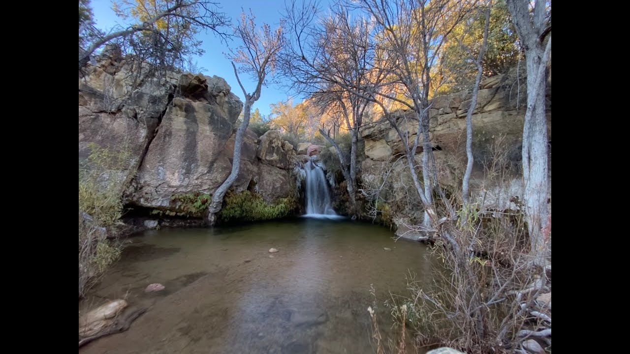 Exploring Waterfalls in Red Rock Canyon - YouTube