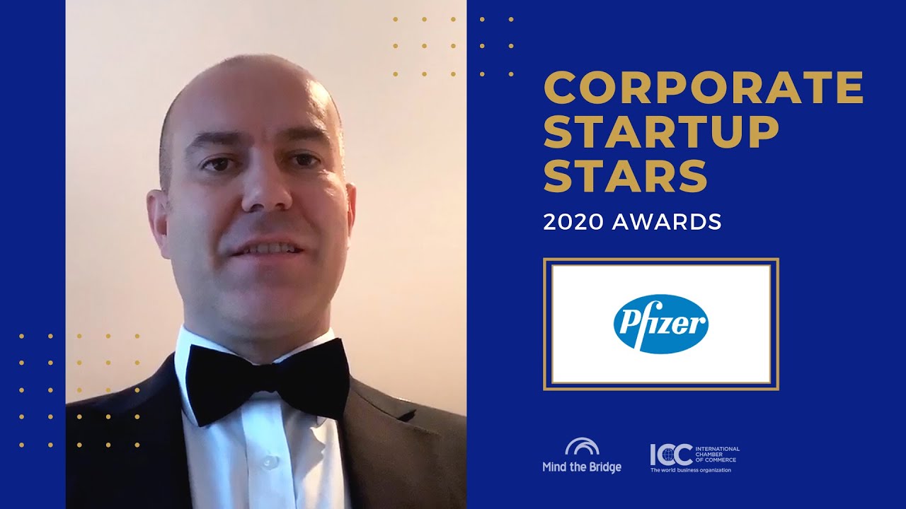 Pfizer - Corporate Startup Stars Award 2020 - YouTube