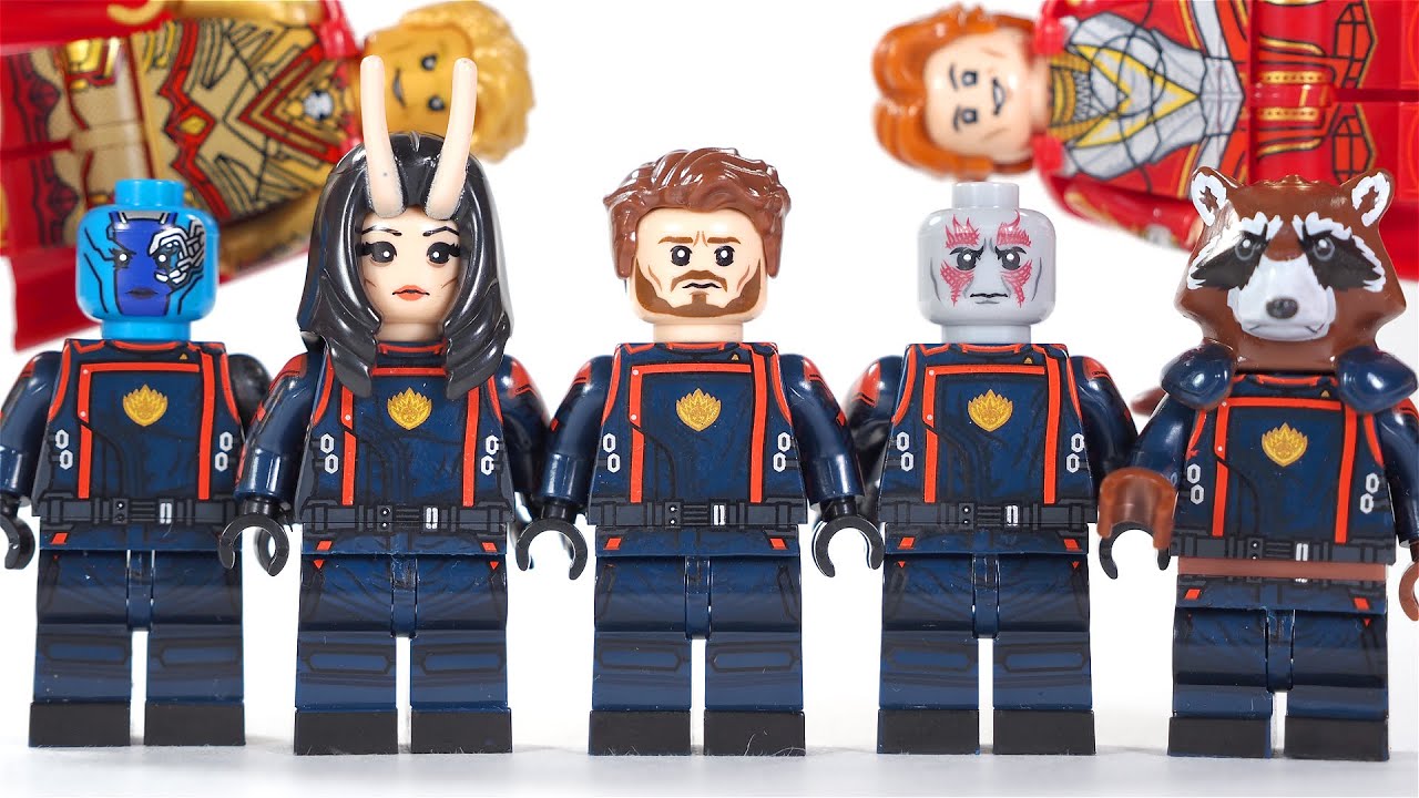 Lego Guardians Of The Galaxy Minifigures