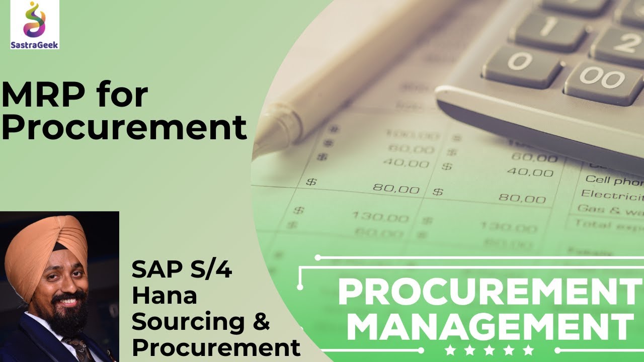 MRP for Procurement - YouTube