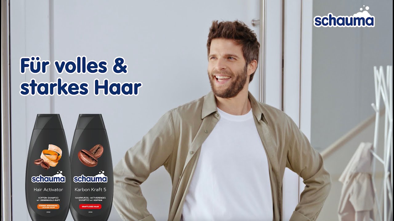 Schauma Koffein-Shampoos für volles & starkes Haar. - YouTube
