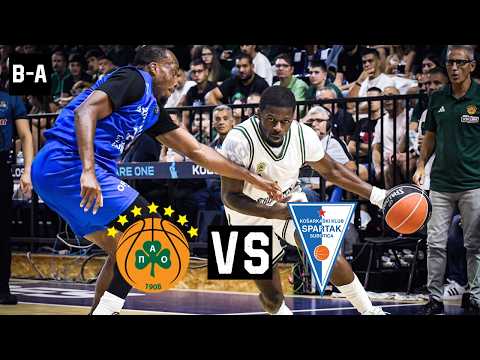 Panathinaikos - Spartak 77-59 | Full Highlights | 2026 Rhodes International Tournament | 12.09.2026